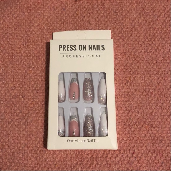 Other | New Long Coffin Full Coverage Nails | Poshmark